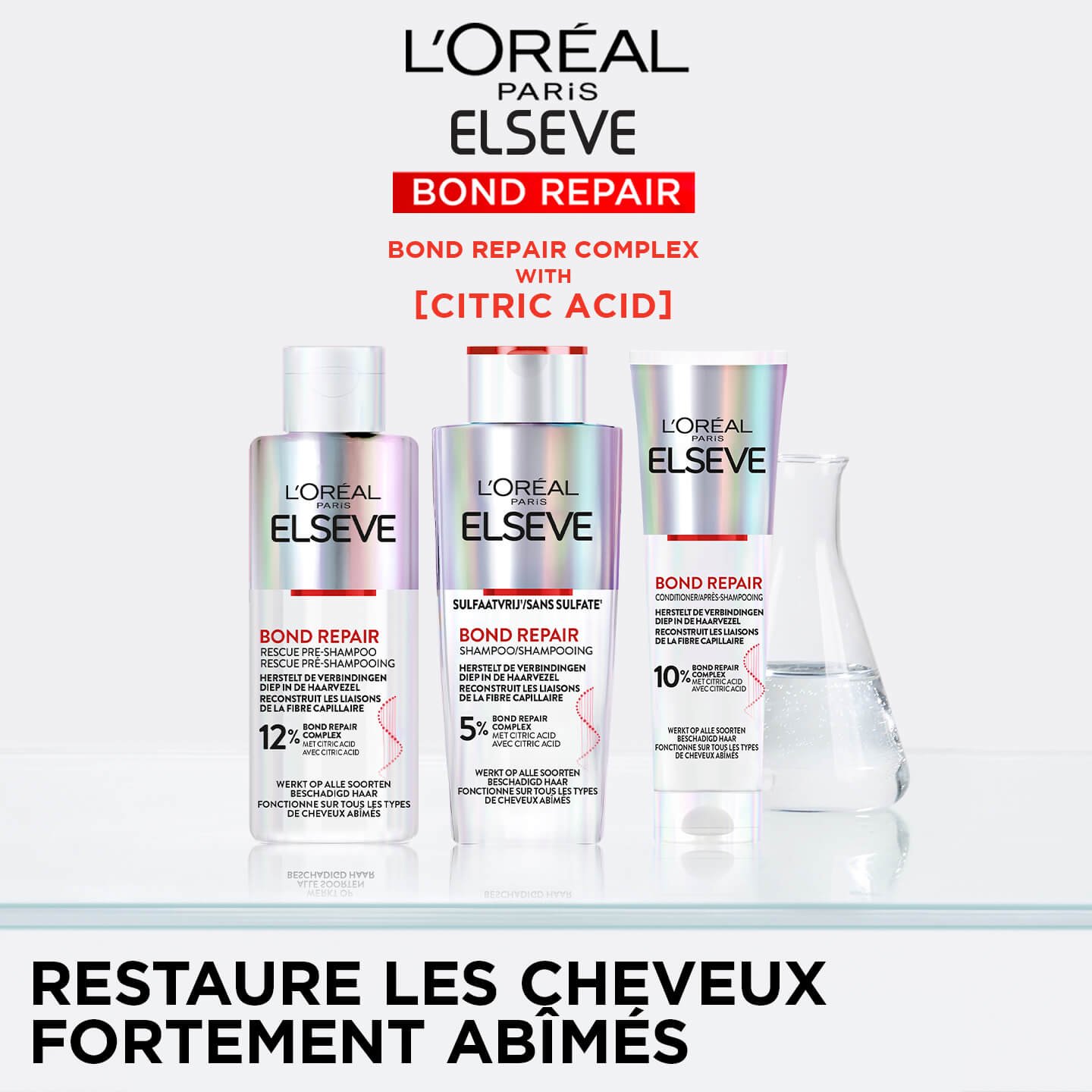 Elseve Bond Repair: Shampoing Renforçant Cheveux | L'Oréal Paris