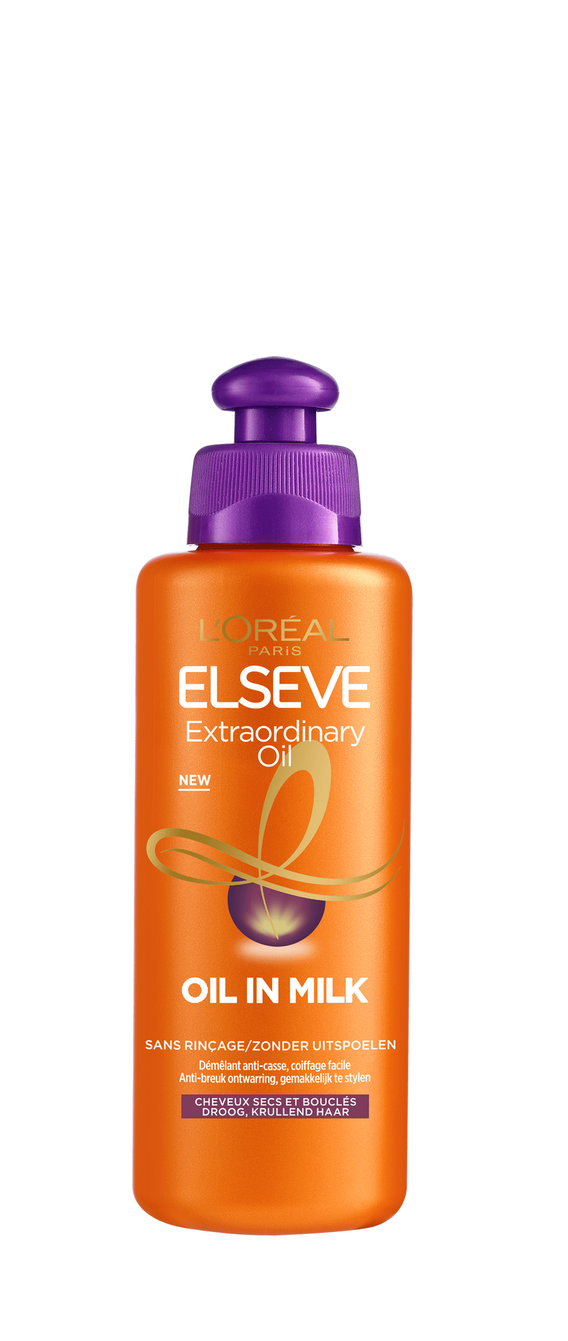 Soin sans rinçage Elseve Extraordinary Oil Amla pour cheveux bouclés ...