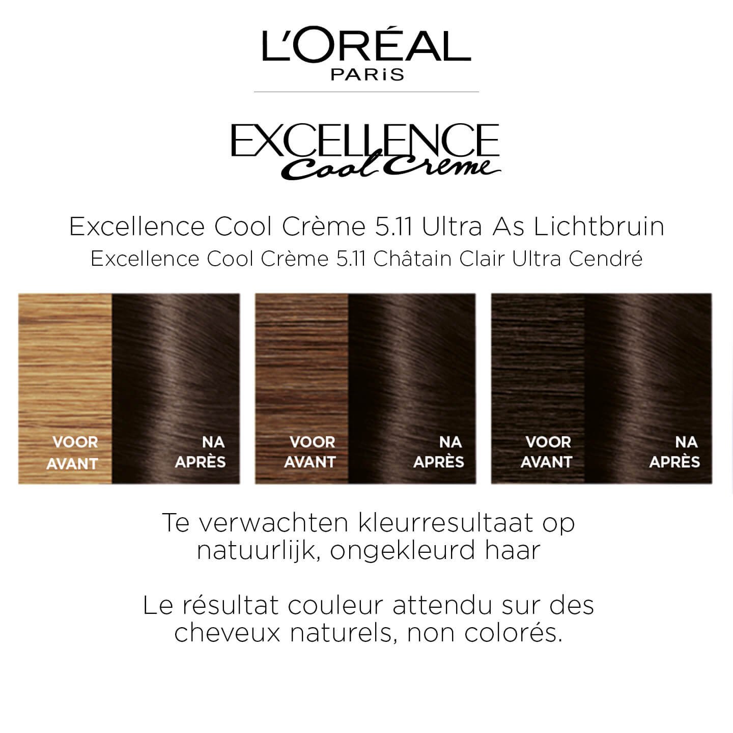 Cool Crème 5.11 Châtain Clair Ultra Cendré | L'Orèal Paris