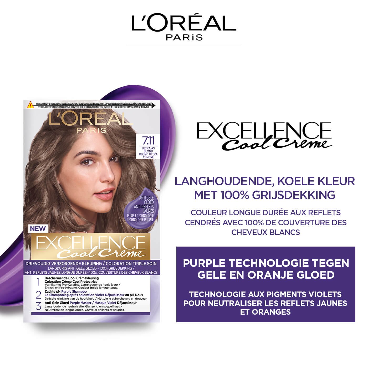 Cool Crème 5.11 Ultra As Lichtbruin | L'Orèal Paris